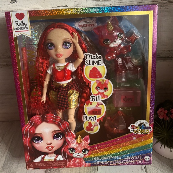 Rainbow High | Toys | Rainbow High Ruby Anderson Red Fashion Doll ...